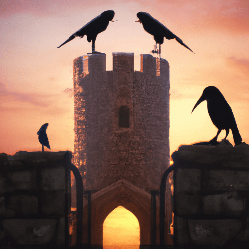 The Legendary Guardians of the Tower: The Mystical Ravens of London ...